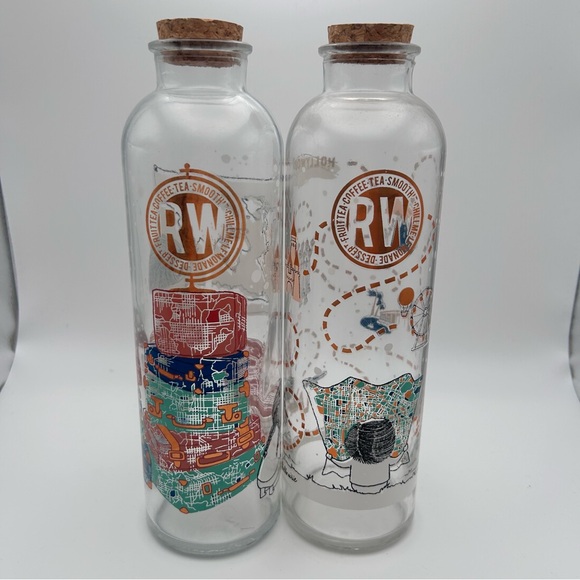ROASTING WATER | Other | 2 Roasting Water Collectible Glass Bottles 82 ...